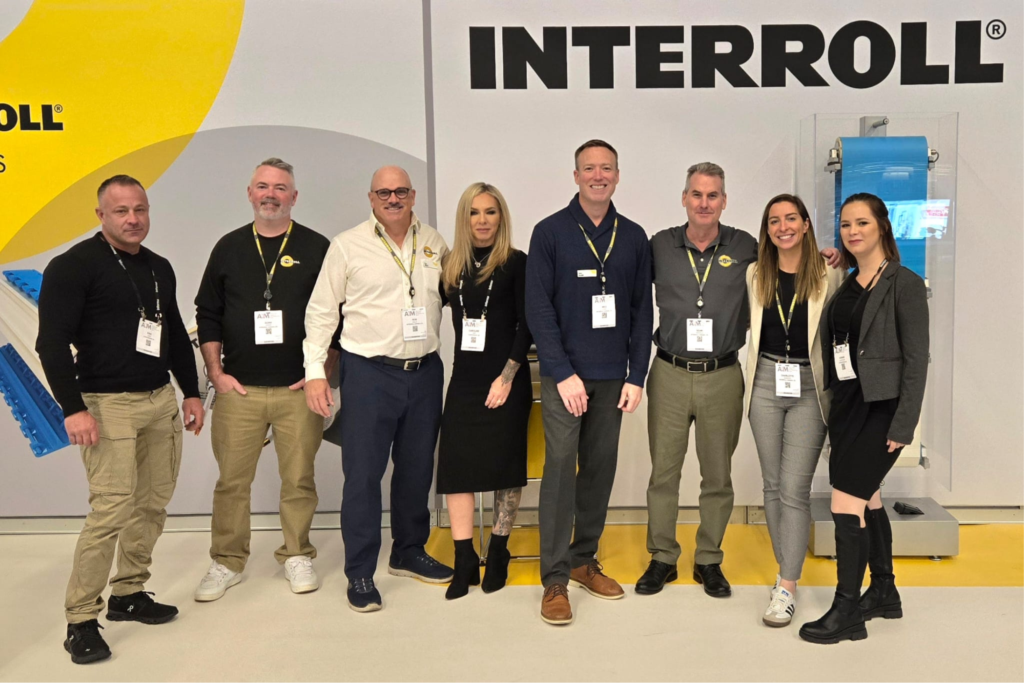 We Are an Approved Partner of Interroll! Les Convoyeurs LM